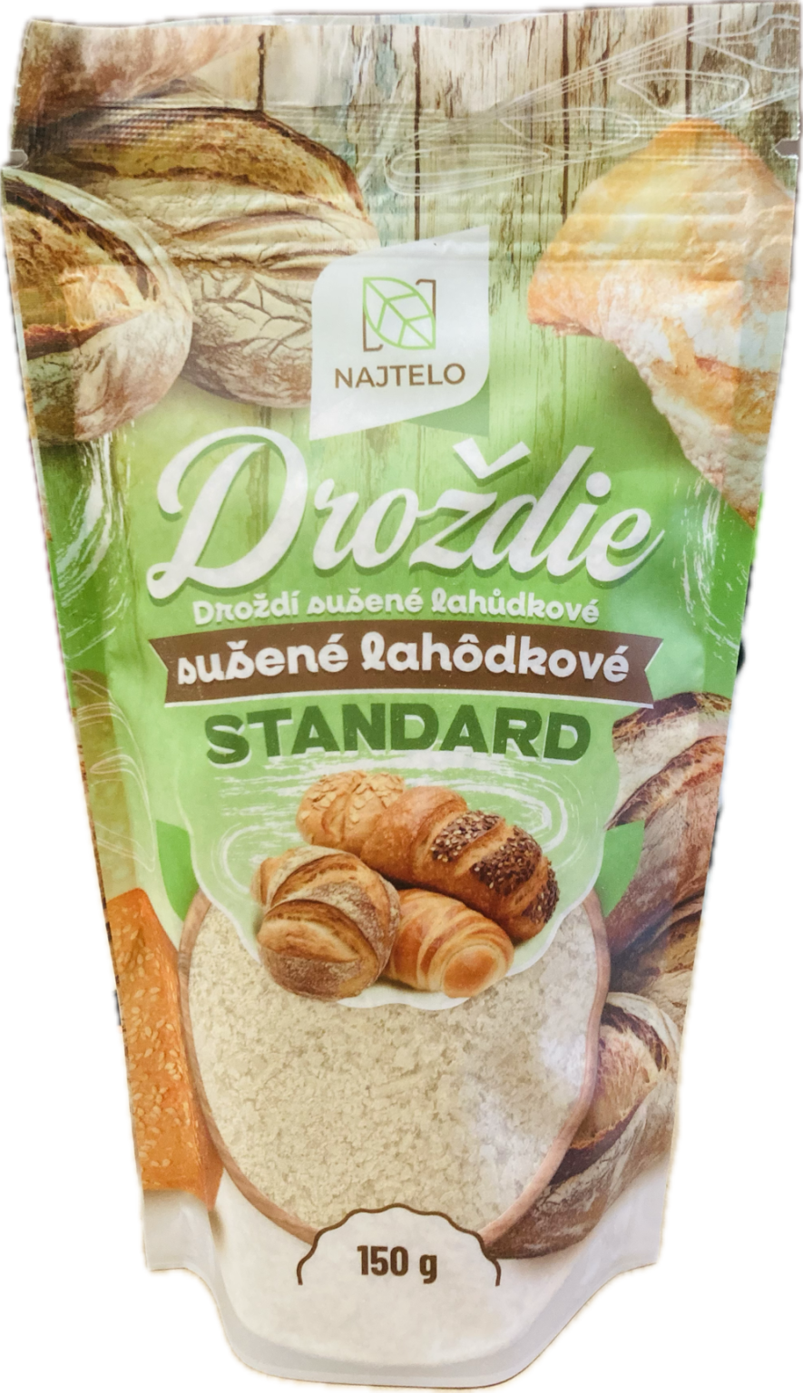 Najtelo lahôdkové droždie standard 150g – NAJTELO.COM